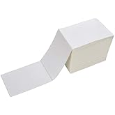 Amazon.com : Fanfold 4 x 6 Direct Thermal Shipping Labels with Perforations, 1000 Labels ...