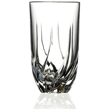 Amazon.com | Trix RCR Crystal Highball Glass (Set of 6): Highball Glasses