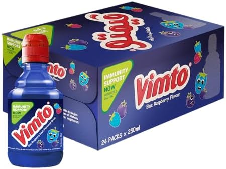 سعر Vimto Blue Rasperry Still Pet Bottle Drink, 250 ml × 24 فى السعودية ...