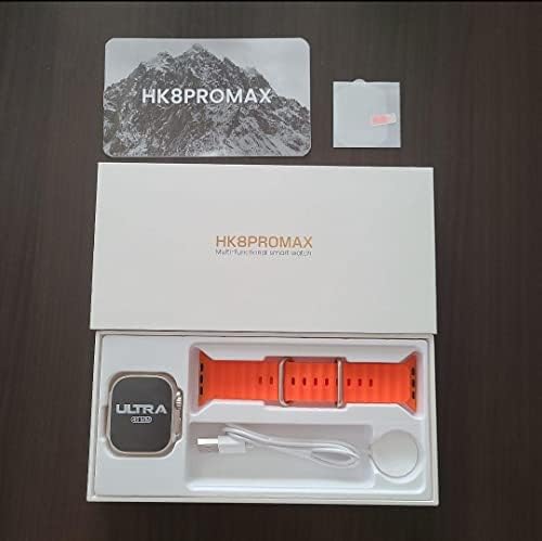 HK8 PRO MAX ULTRA Smartwatch AMOLED Screen 2.12 Inch 485 * 520 Pixels ...