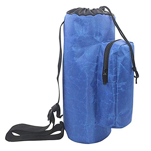 Buy QEES Oxygen Cylinder Tank Backpack Bag Blue Waterproof 1680D Oxford ...