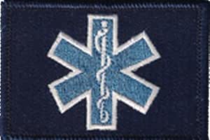 Amazon.com: EMT Star of Life Tactical Patch - Blue by Gadsden and ...