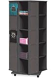 Amazon.com: Maple 4 Side Revolving T Shirt Display with Casters 23 1/2 ...
