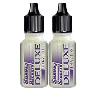 Amazon.com: SHAVE SECRET DELUXE SHAVING OIL - 18.75ml (2 Pack) : Beauty ...