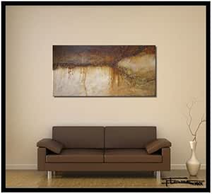 Amazon.com: MODERN CANVAS WALL ART- Limited Edition, Hand Embellished ...