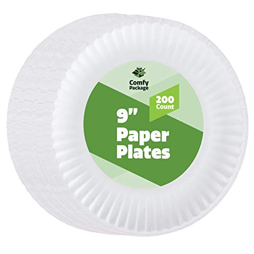 200-pack-disposable-white-uncoated-paper-plates-9-inch-large-pricepulse