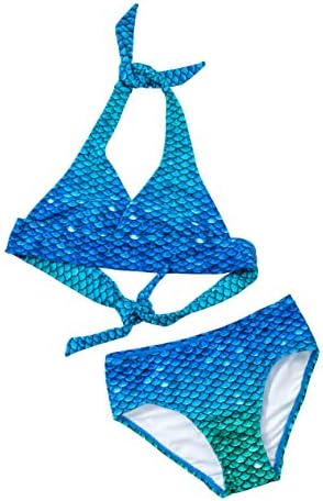 سعر Sun Tails Mermaid Swimsuit - Girls Bikini Set - Matching Scale ...