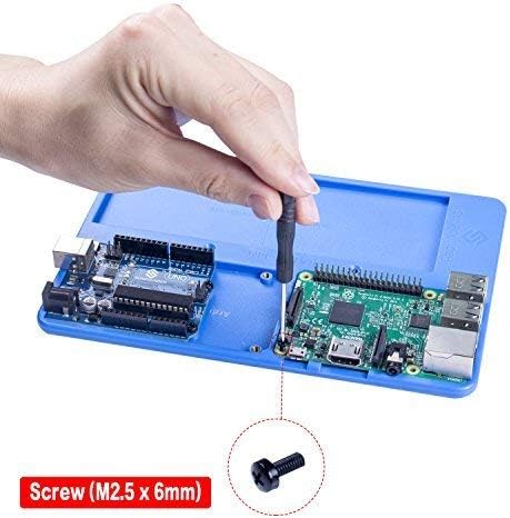 SunFounder 210PCS M3 M2.5 Nylon Screws Nut Standoffs Spacers for DIY ...