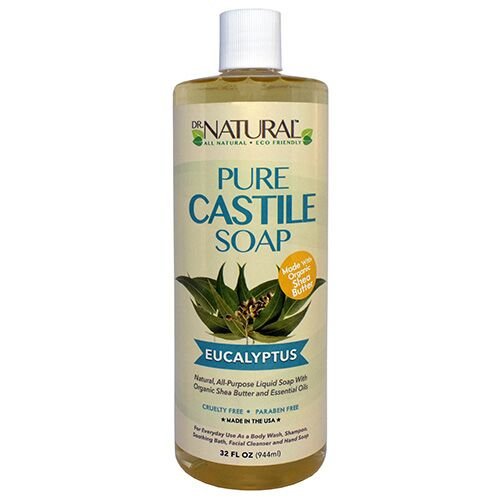 Amazon.com : Dr. Natural Pure-castile Liquid Soap, Peppermint, 32 Ounce ...