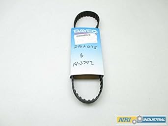 NEW DAYCO 240L075 ISORAN 24 IN 3/4 IN 3/8 IN TIMING BELT D444633 ...