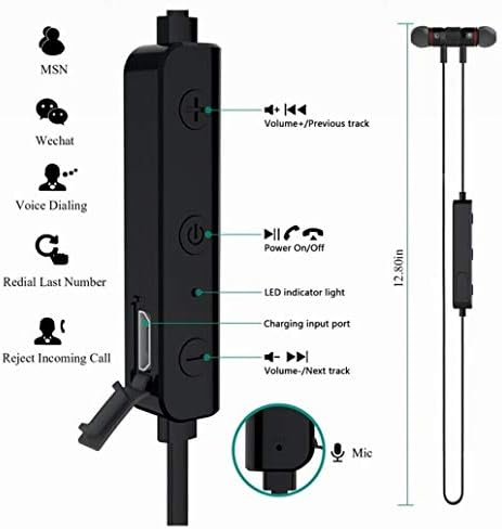 The M9 Bluetooth stereo headset is equipped with a magnet price in UAE ...