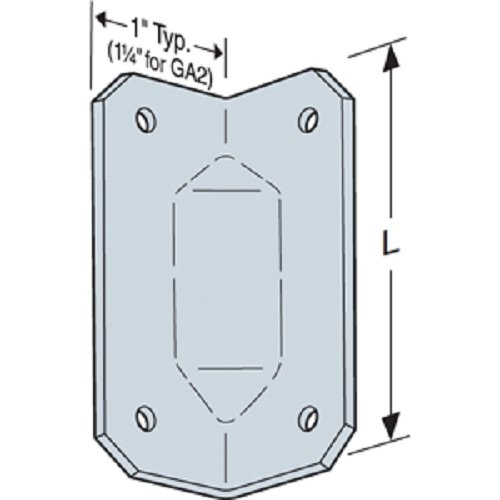 Amazon.com: (100 Count) Simpson Strong-Tie GA2 3-1/4-In Gusset Angle ...