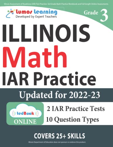 Illinois Assessment of Readiness (IAR) Test Practice: 3rd Grade Math ...