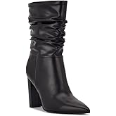 Amazon.com | Nine West Women's Iwas Boot,Dark Green,10 M US | Mid-Calf
