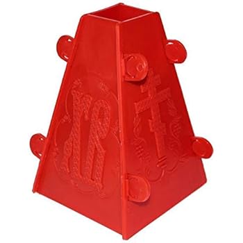 Amazon.com: Red Russian Pascha Paskha Easter Xb Plastic Cheese Mold 6 ...