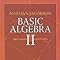 Amazon | Basic Algebra II: Second Edition (Dover Books on Mathematics) | Nathan Jacobson | Algebra