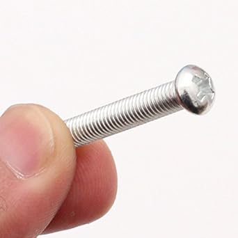 Amazon.com: 20Pcs/Lot M5 Bolts Screw Spike Round Head Screw 5Mm For Diy ...