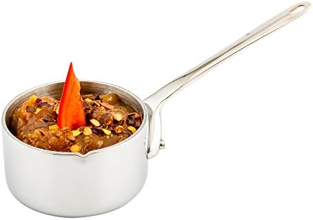 Restaurantware-2 Ounce Small Saucepan, 1 Durable Mini Saucepan - Built ...