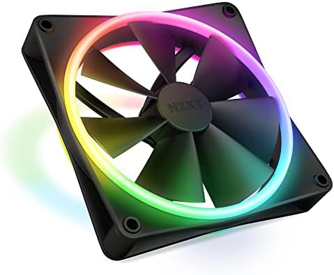 NZXT F140 RGB Duo - RF-D14SF-B1-140 mm RGB fan - 140 mm - 20 ...