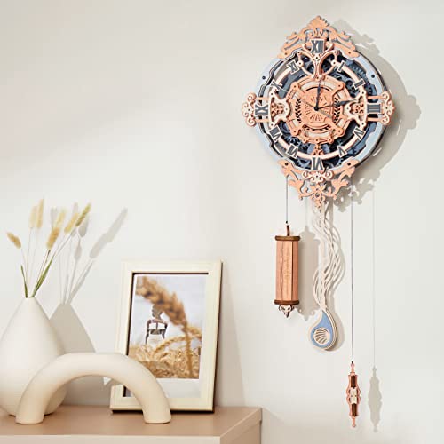 Lego Technic ROKR Clock 3D Wooden Puzzles Mechanical Building For ...