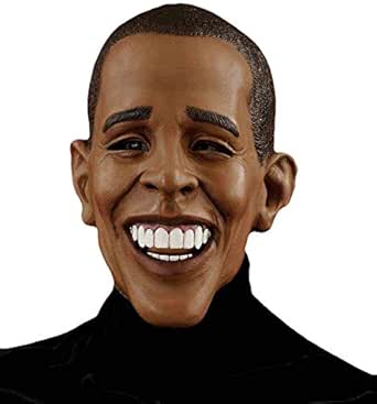 Amazon.com: Forum Novelties Men's Barack Obama Deluxe Latex Mask, Brown ...