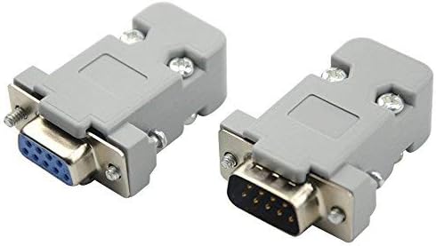 BGTXINGI 20Pcs(10Pair) DB9 9 Pin Female to Male Solder Type Connectors ...