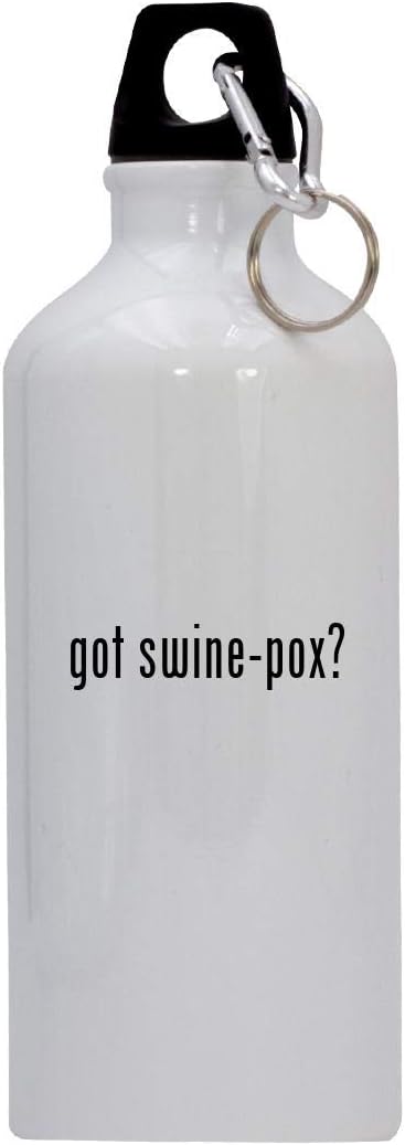 Amazon.com: got swine-pox? - 20oz Stainless Steel Water Bottle with ...
