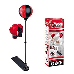 Cooshional Kit de Boxeo Saco de Boxeo de Pie con Aguantes Entrenamiento ...