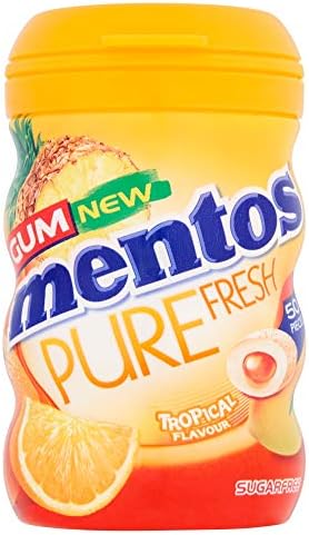 Mentos Pure Fresh Tropical Flavour Gum, 100g price in UAE | Amazon UAE ...