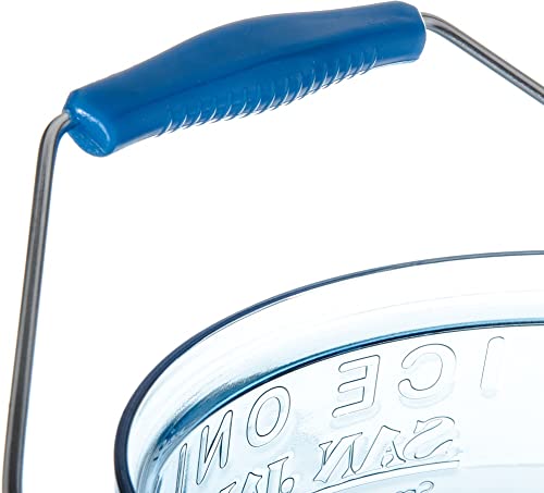 San Jamar Saf-T-Ice Plastic Ice Tote, Ice Bucket with Drying and ...