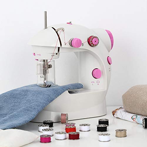 Sewing Machine Mini Electric Portable Mending Machine Lightweight ...