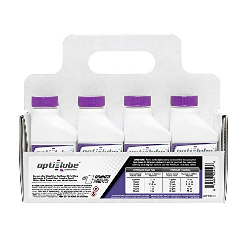 Opti-Lube XL Xtreme Lubricant Diesel Fuel Additive: 4oz 8 Pack Treats ...