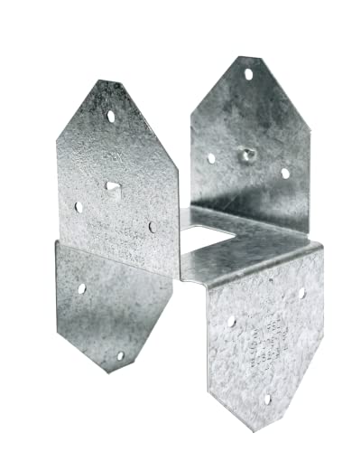 Simpson Strong-Tie BCS ZMAX Galvanized Post Cap For Double 2X Beam, 4X ...