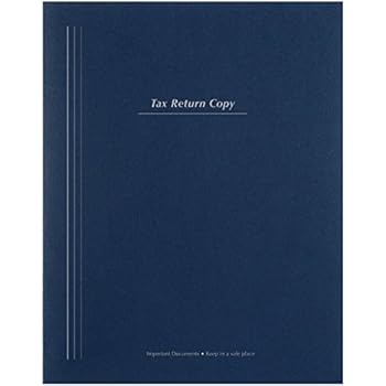 Amazon.com : EGP Embossed Income Tax Return Folder with Expanding ...