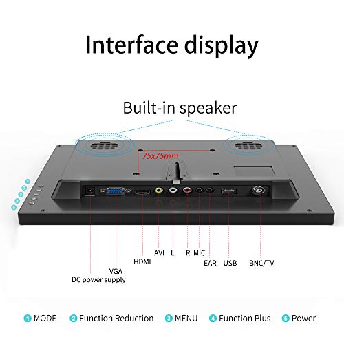13.3 inch Mini Monitor Small PC Monitor HDMI Monitor 1366x768 LED ...