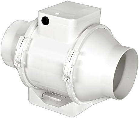 Airflow 100T AV100T Aventa 100mm in-Line Timer Fan, White price in UAE ...