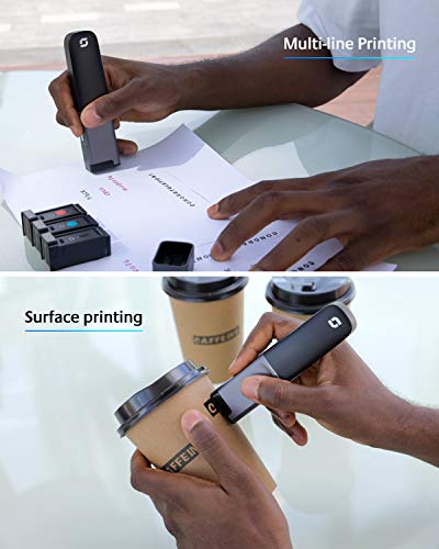 Buy Selpic P1 Portable Mini Inkjet Printer Wireless, 600DPI The ...