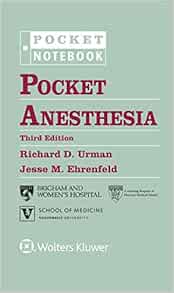 Pocket Anesthesia (Pocket Notebook Series): 9781496328557: Medicine ...