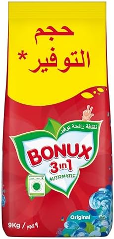 سعر Bonux Original Powder Detergent 9KG فى السعودية | بواسطة امازون السعودية | سوبر ماركت كان بكام