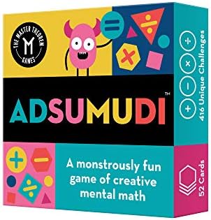 Adsumudi Math Game – The Monstrously Fun, Smart Game for Kids to ...