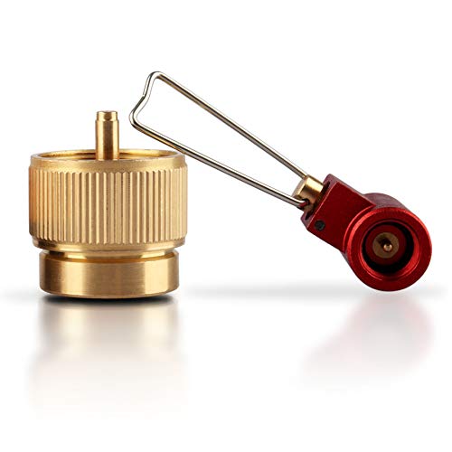 Camp Stove Burners Conversion Adapter Butane Cylinder Gas Saver Butane ...