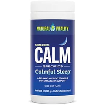 Amazon.com: Natural Vitality Natural Calm Calmful Sleep Magnesium Anti ...