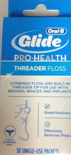 Price tracking for: PACK OF 3 EACH CREST GLIDE THREADER FLOSS 30EA PT ...