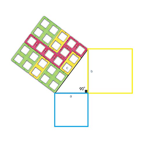 Magformers Pythagoras Set (47 Piece) Magnetic Building Blocks ...