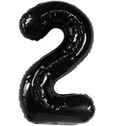 Amazon.com: Giant, 40 Inch Gold 38 Balloon Numbers - 38 Balloons ...