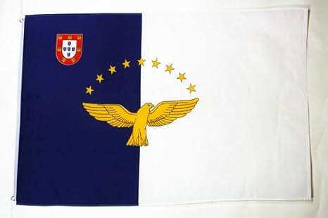 Azores Flag 3' x 5' - Portugal - Azorean Flags 90 x 150 cm - Banner 3x5 ...