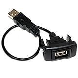 Amazon | エーモン AODEA(オーディア) USB接続通信パネル トヨタ・ダイハツ車用 2312 | カーオーディオケーブル | 車＆バイク