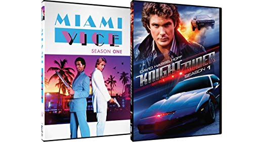 Buy 80s Action TV Show Combo: Knight Rider Season 1 & Miami Vice Season ...