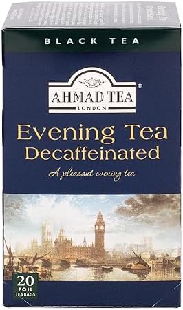 Ahmad Tea london evening decaffeinated tea, 20 x 2 gm price in Egypt ...