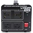 Amazon.com: LVYUAN Voltage Transformer Converter 2000 Watt Step Up/Down Convert from 110-120 ...